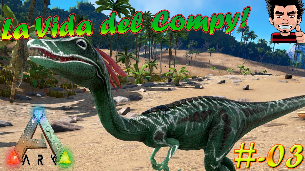 ARK Survival Evolved La dura vida del Compy | play as dino mod gameplay ...