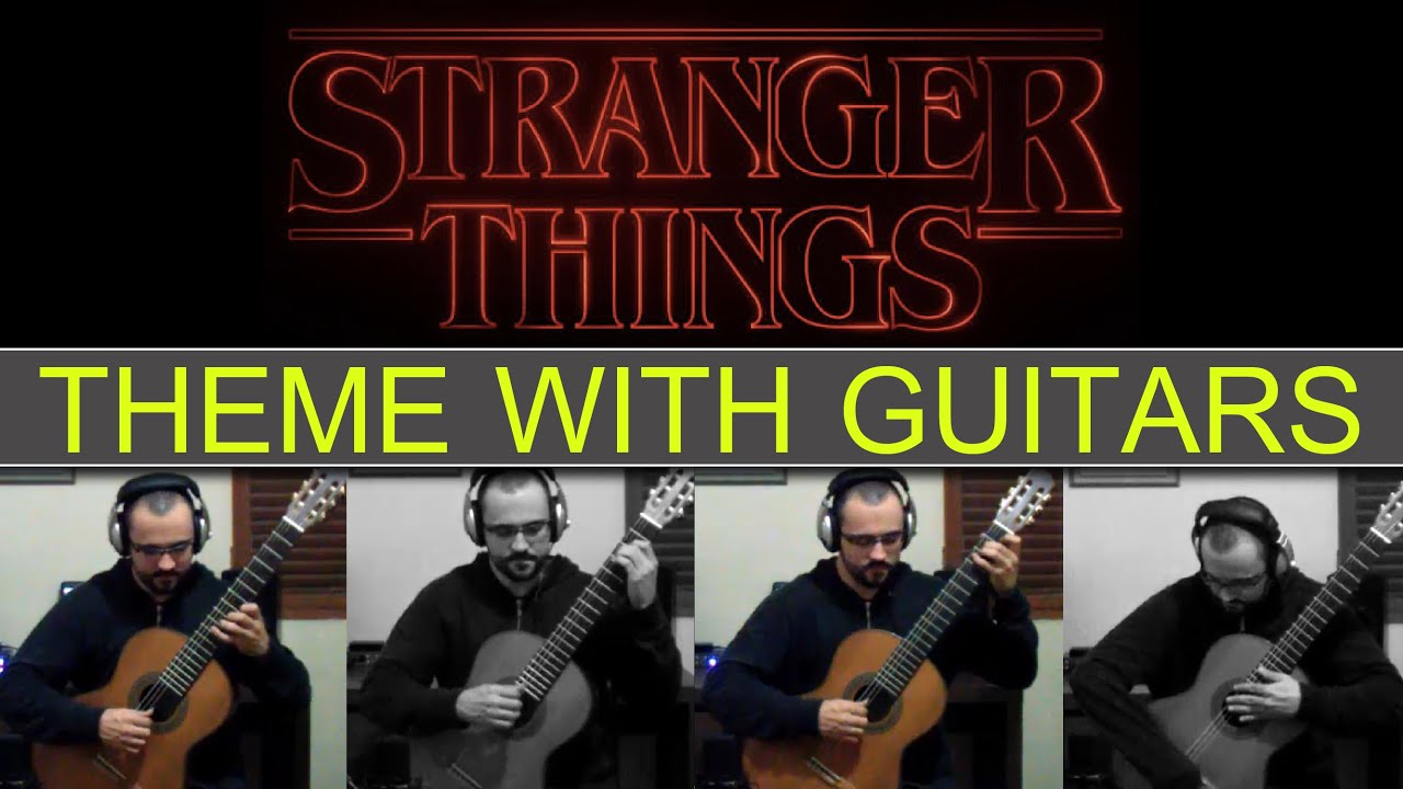 Stranger Things - Theme / guitars - YouTube