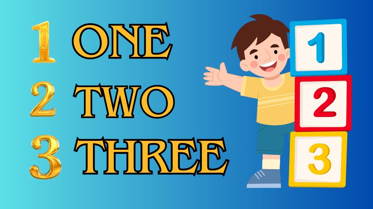 Learn To Count Numbers | 123 Counting | 1234 Number song | Preschool ...