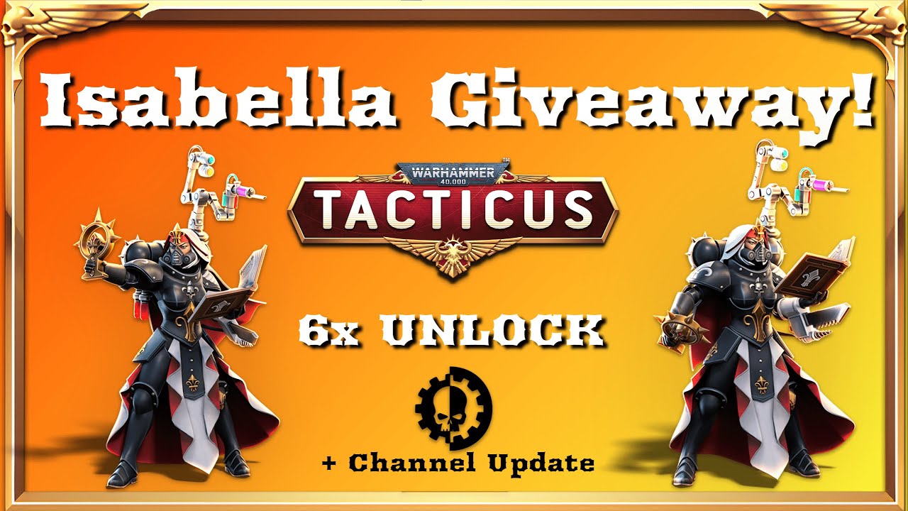 Isabella Unlock Giveaway | Channel update | - YouTube