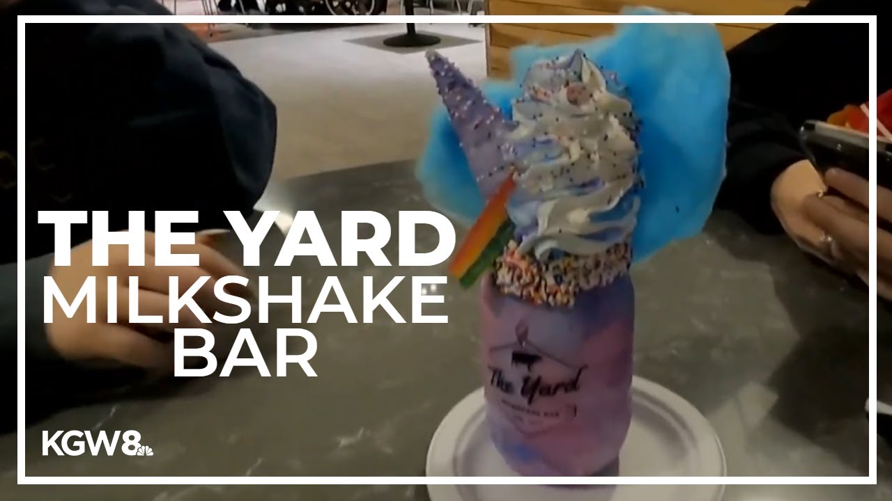 The Yard Milkshake Bar opens in downtown Portland’s Pioneer Place - YouTube