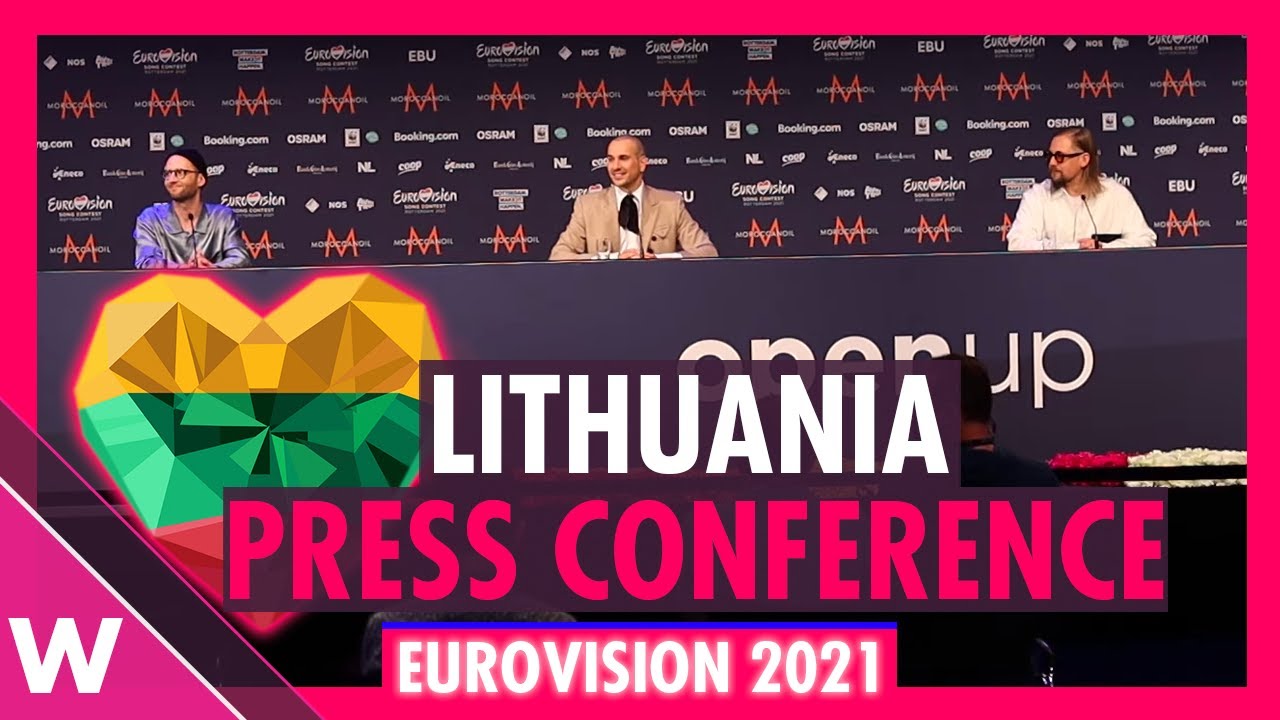 Lithuania's Second Press Conference: The Roop "Discoteque" @ Eurovision ...