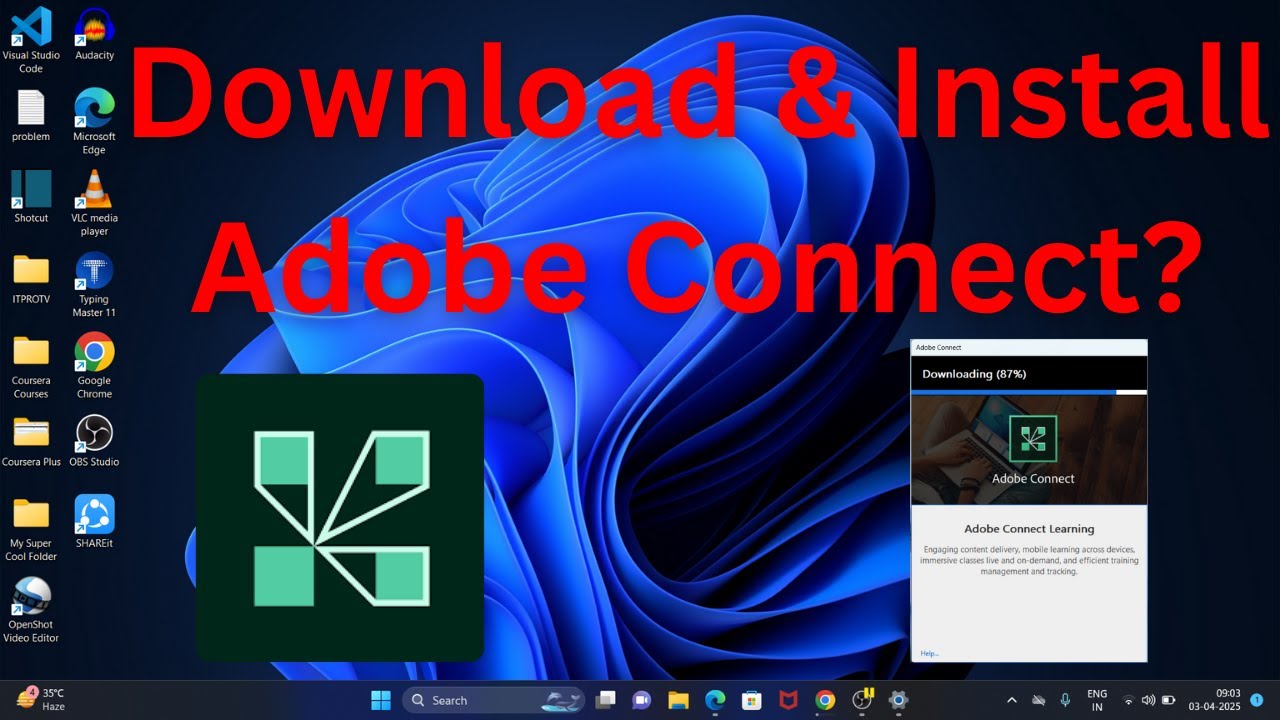 How to Download & Install Adobe Connect in Windows 11? - YouTube