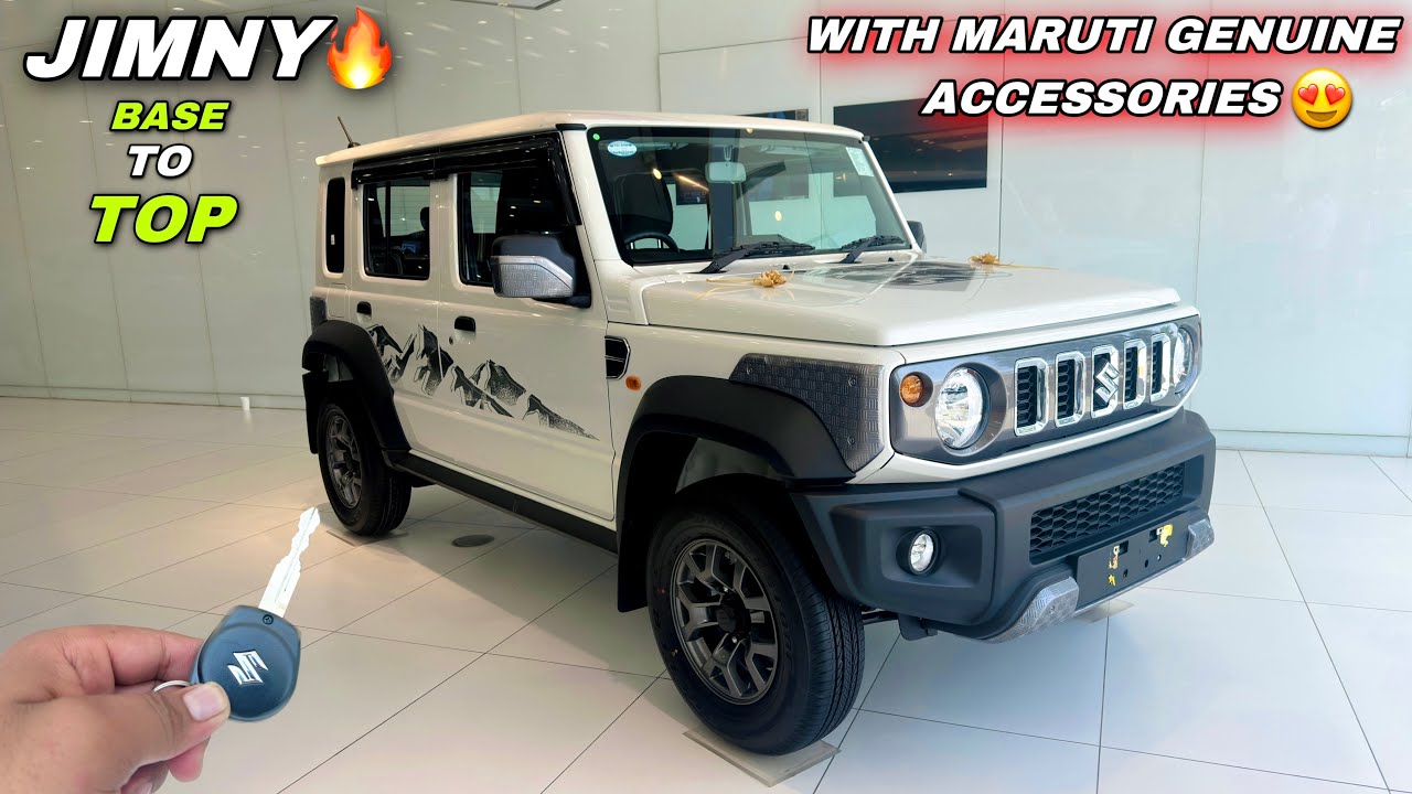Maruti Jimny Base Model With Company Fitted Accessories | Price ?😱 ...