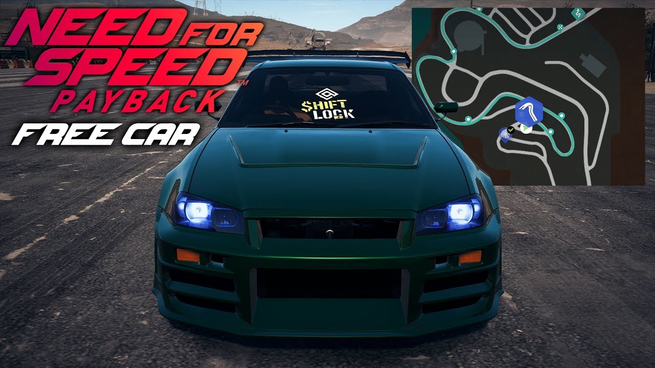 NEW Abandoned Car Location Shift Lock Nissan Skyline R32 NFS Payback 16 ...