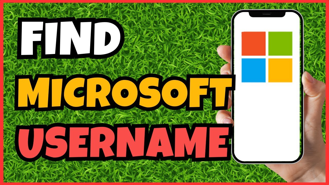 How to Find your Microsoft Username if you forget it | Recover Your ...