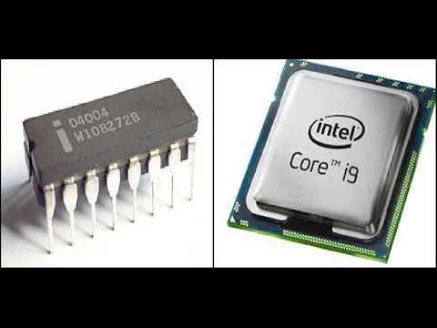evolución de los procesadores amd y intel