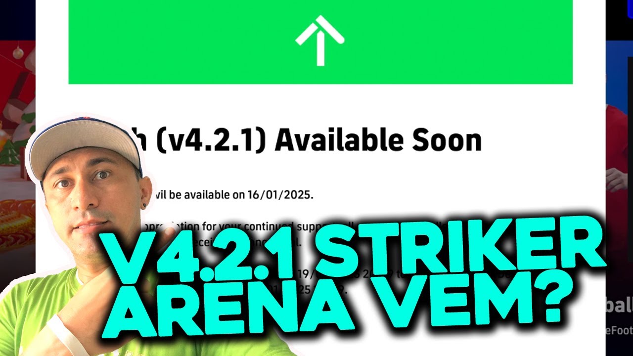 NOVO UPDATE | STRIKER ARENA VEM? | eFootball2025 - YouTube