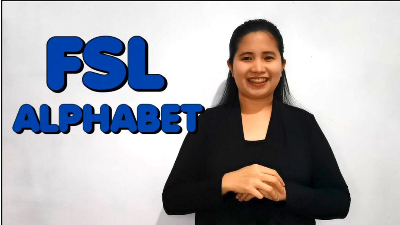Learn the Filipino Sign Language Alphabet with Olivia Aguila - YouTube
