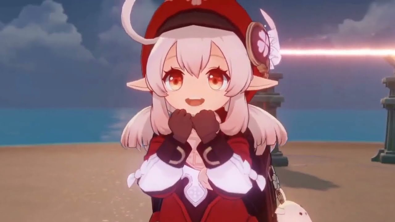 look at how happy klee is ʕ •ᴥ•ʔ - YouTube