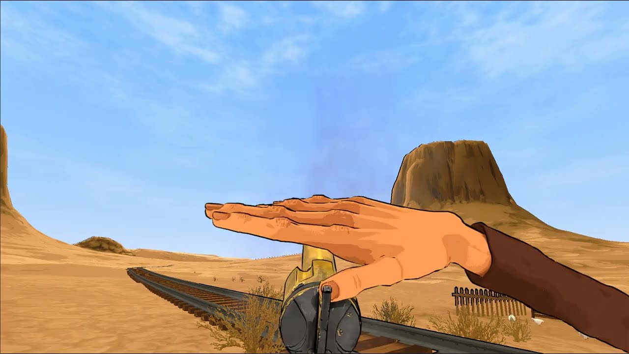 Lucasarts "Outlaws" (1997) art style reimagined in 2022 - reupload ...