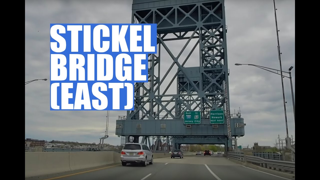 Interstate drive: I-280 E over the Stickel Bridge - YouTube