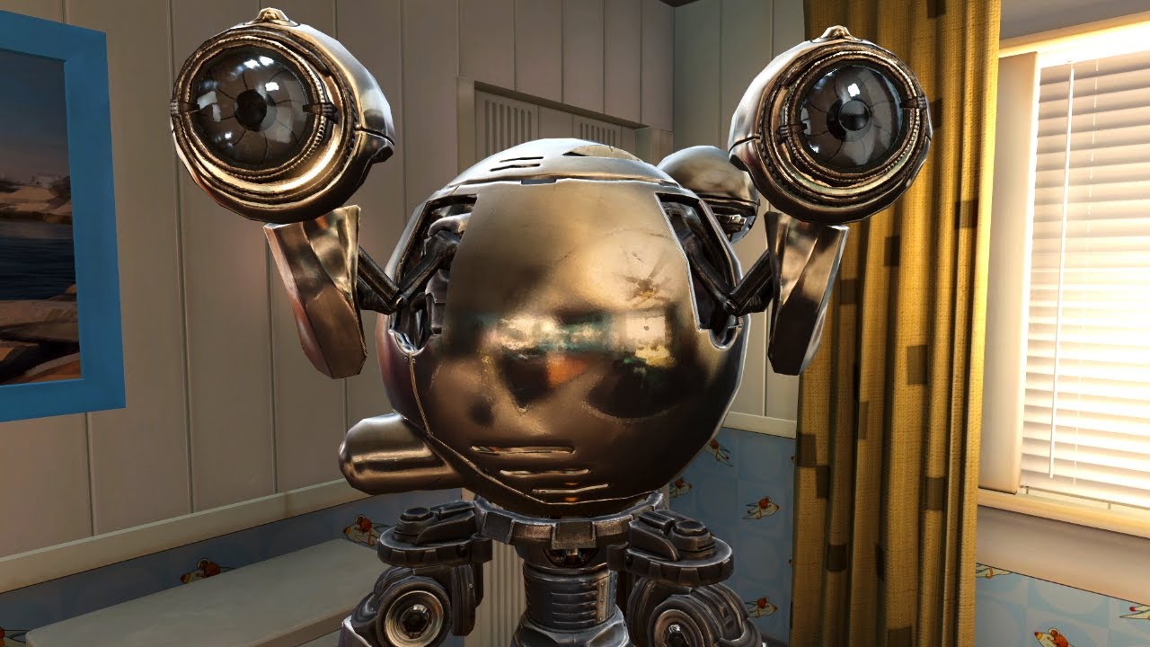 Codsworth Loves Pop Culture References in Fallout 4 - YouTube