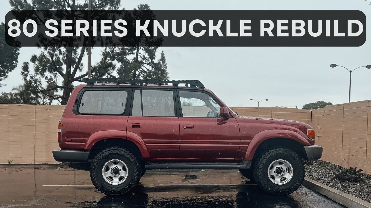 FZJ80 Knuckle Rebuild Timelapse - YouTube