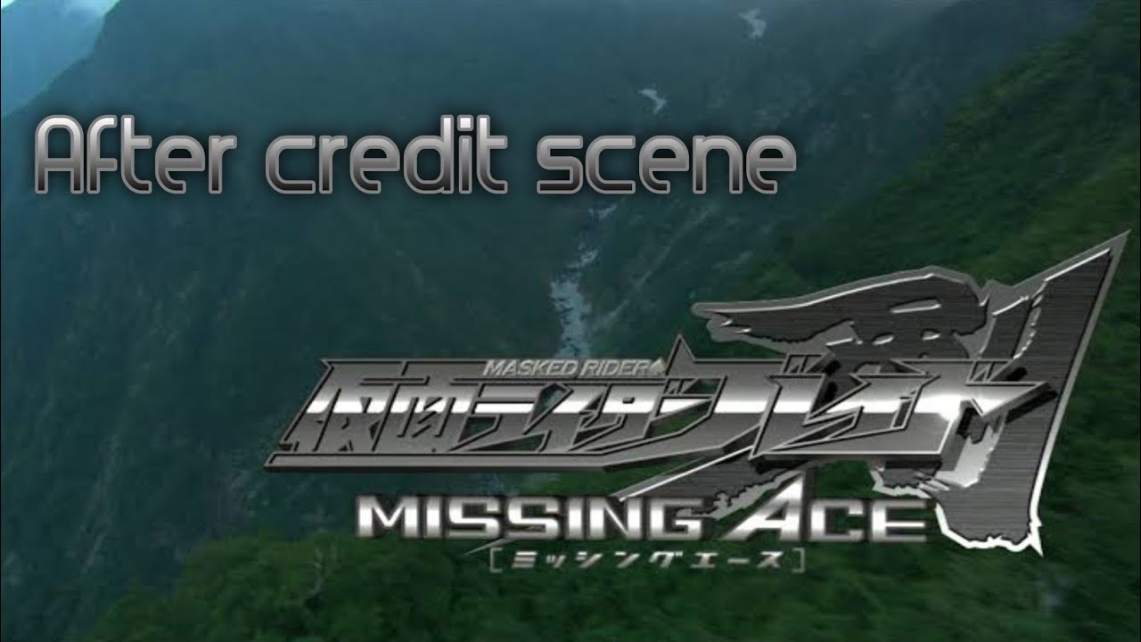 Kamen Rider Blade: Missing Ace after credit scene - YouTube