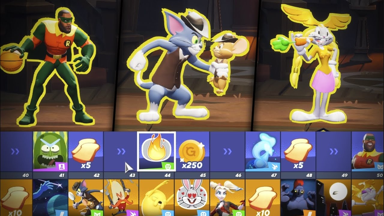 Multiversus Season 1 Battle Pass All 50 Rewards & All New Skins ...