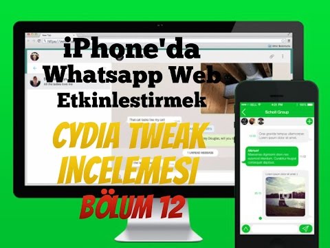 iPhone'da Whatsapp Web'i Etkinleştirme: Cydia Tweak İncelemesi & Bölüm 12