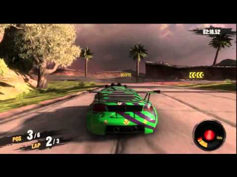 Motorstorm Apocalypse Super-car race - YouTube