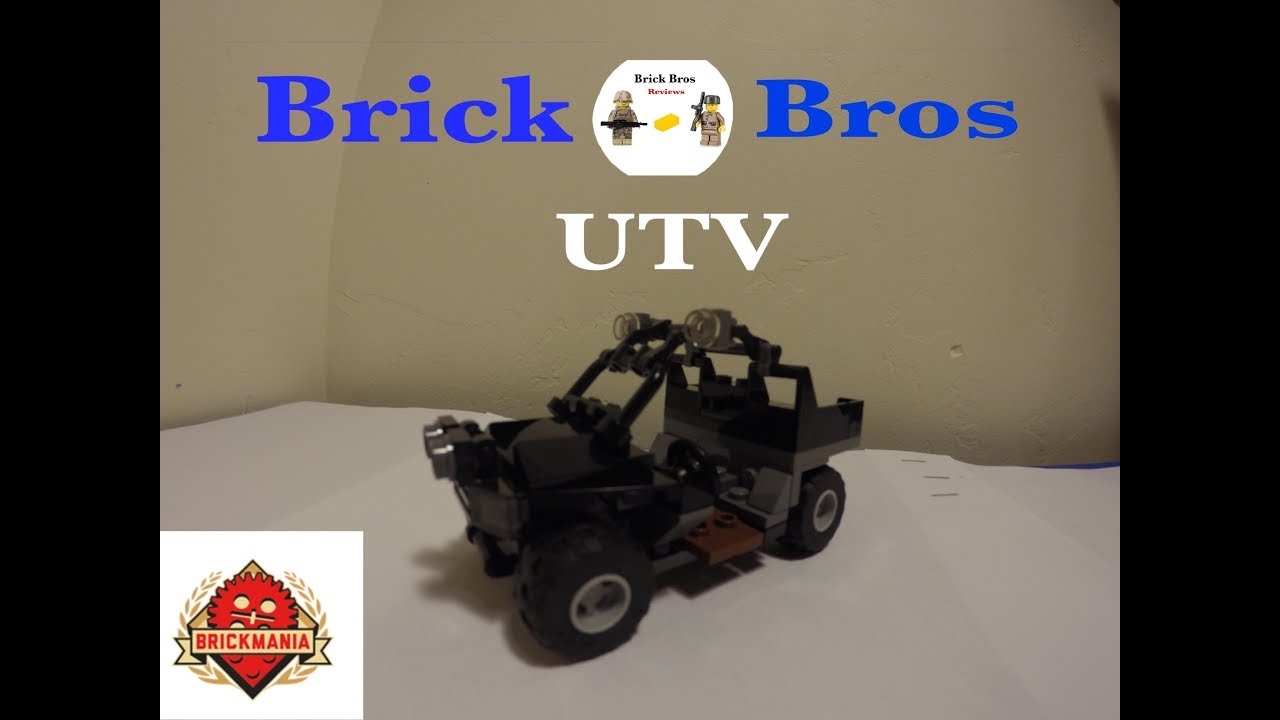 Lego Military UTV [ Brick Mania] My First Brick Mania Set! - YouTube