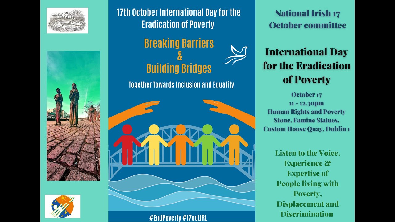 International Day for the Eradication of Poverty Dublin October 17 2024 ...