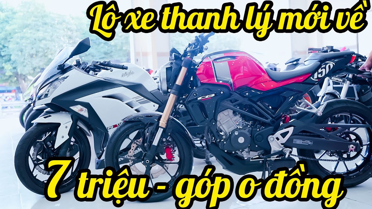 THANH LÝ MOTOR CŨ MỚI VỀ KAWASAKI NINJA 300 HONDA CB150R CBR150 R15V3 ...
