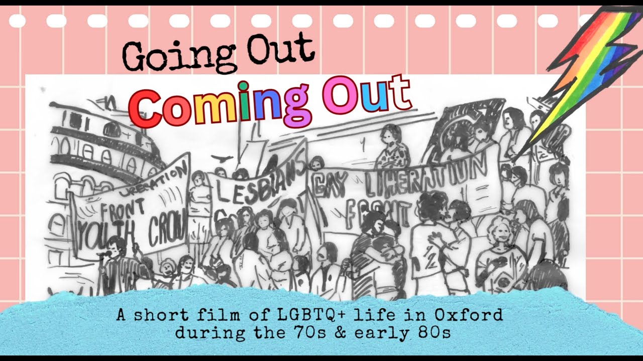 Going Out Coming Out - LGBTQ+ life in Oxford in the 70s and early 80s ...