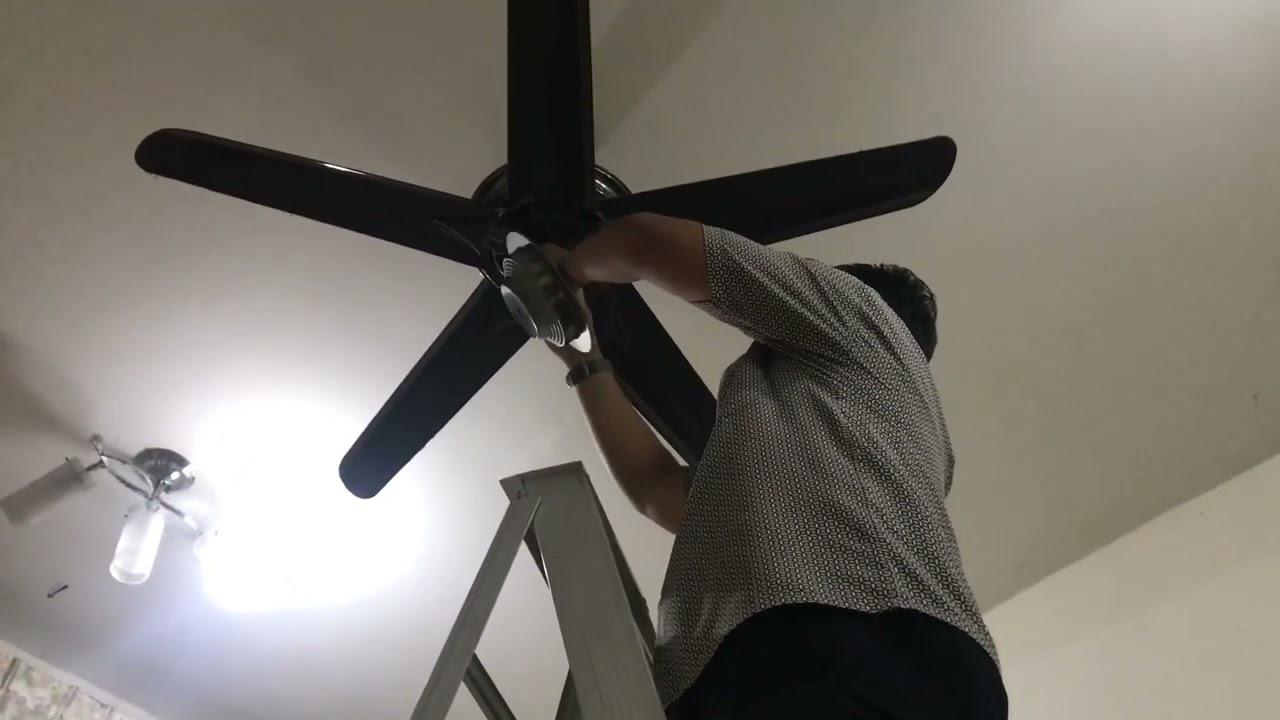 No 006. DIY Tukar receiver kipas Alpha - YouTube