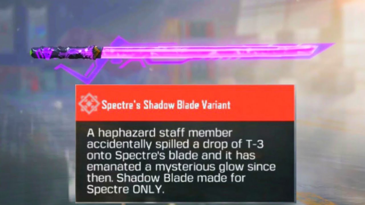 First Mythic Shadow Blade Codm S10 Leaks - YouTube