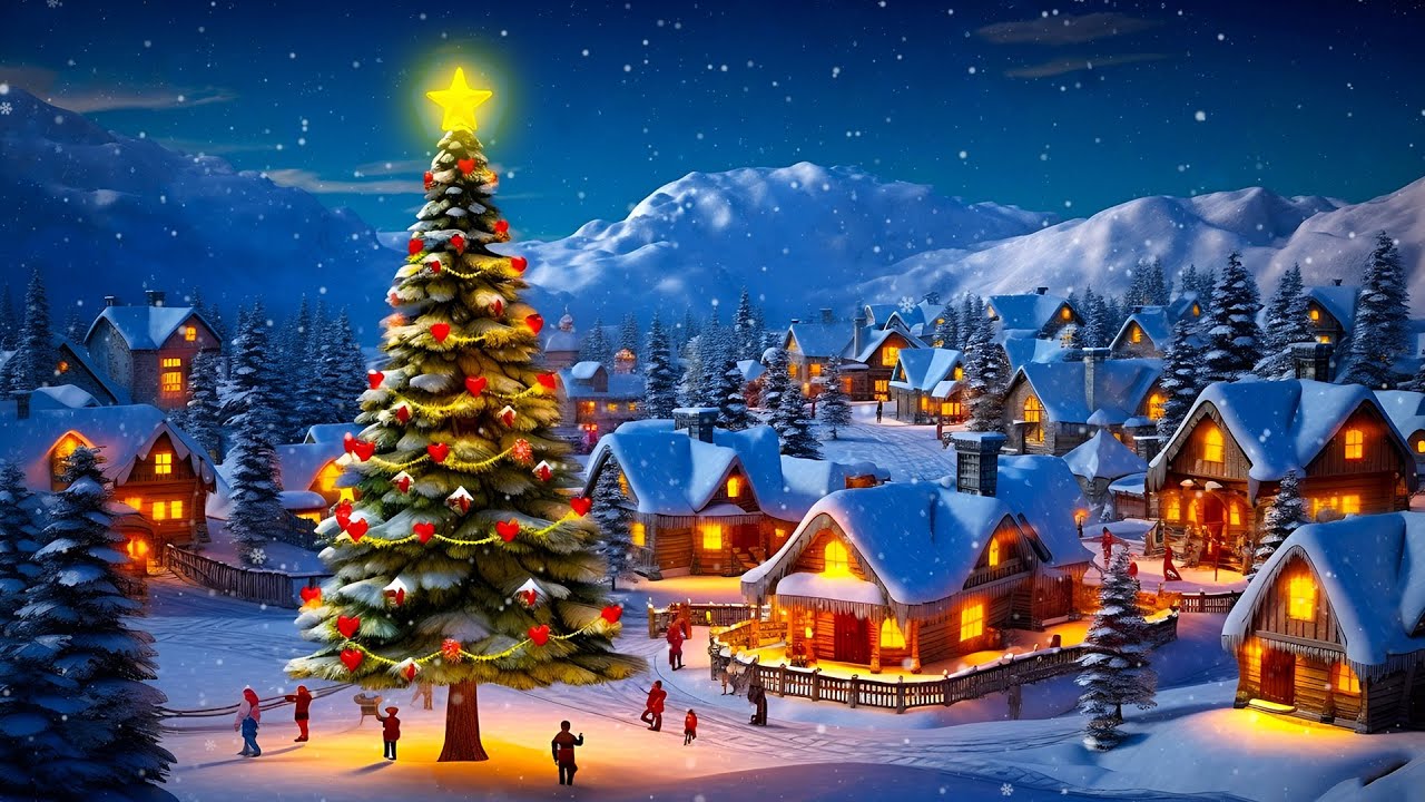Quiet and Comfortable Instrumental Music 🎄 Relaxing Christmas Carol ...