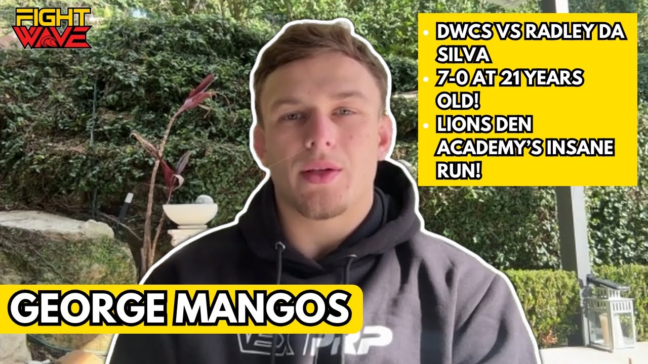 "DEBUT IN PERTH" - George Mangos Looks To Win UFC Contract vs Radley da ...