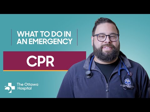 How to do hands-only CPR (cardiopulmonary resuscitation)