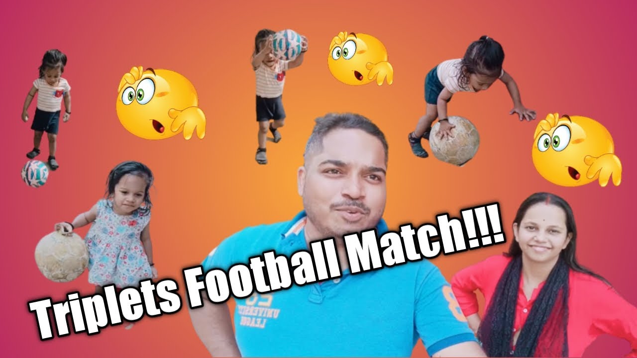 Dad, Triplets, and Football: Hilarious Chaos! | Triplet Vlog 15th March ...
