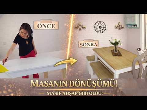 Masif Ahşap Doku Nasıl Yapılır? | Mobilya Boyama & Wood Grain Tekniğ