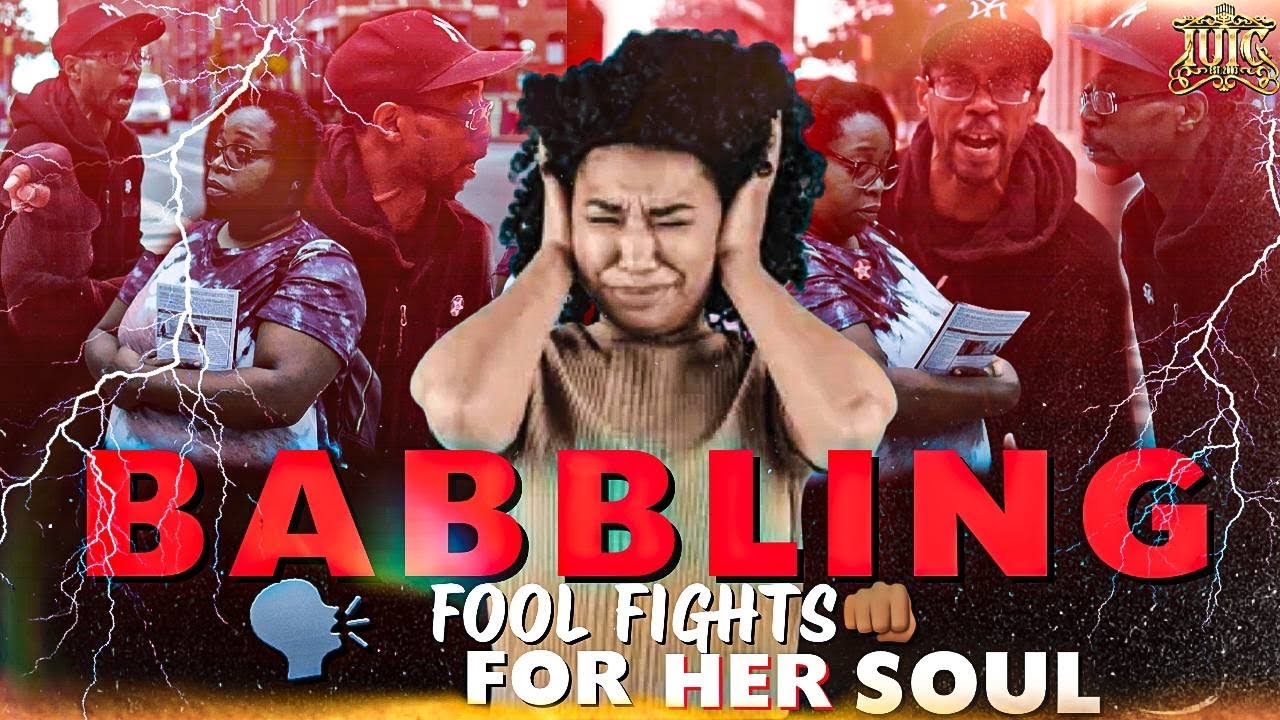 Babbling Fool Fights For Her Soul #trendingshorts #viralvideo - YouTube