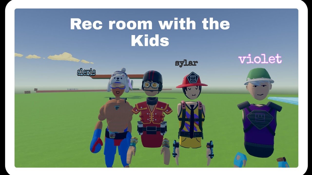 Rec room with my kids - YouTube