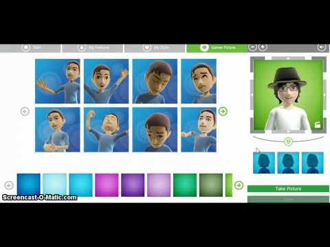 How To:Edit Xbox 360 Avatar - YouTube