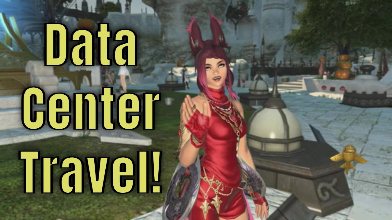 FFXIV How To Travel To Other Data Centers PS4/PS5 Or PC - YouTube