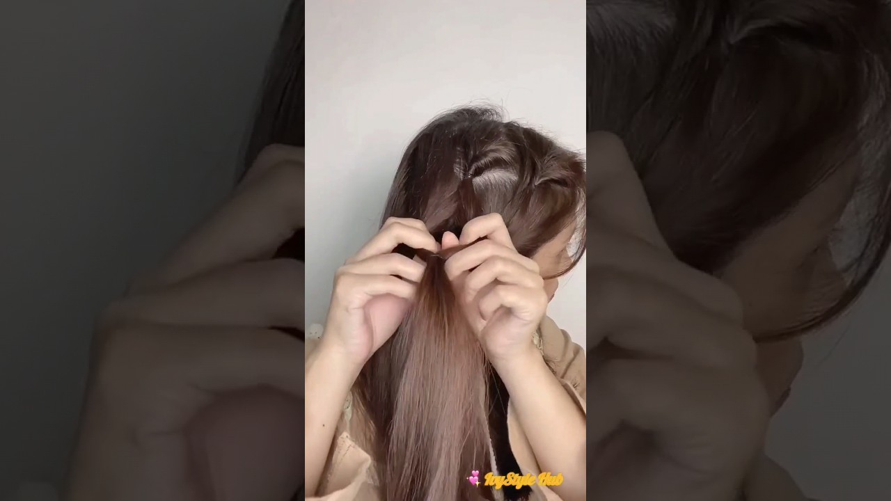 Step-by-Step Twin Braid Magic Douyin Inspired Hairstyle Tutorial 💁‍♀️ # ...
