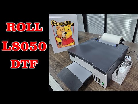 Roll, A4L8050 DTF printer.Roll to Roll. EPSON L8050. EPSON L18050