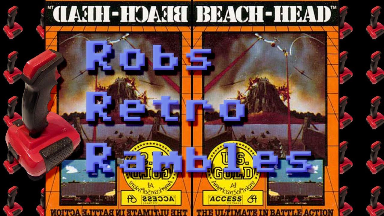 Rob's Retro Rambles - Beach-Head (C64) - YouTube