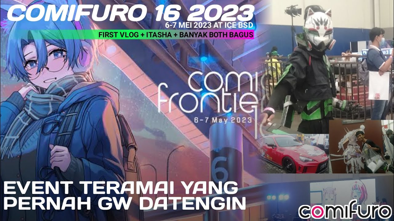 COMIFURO 16, event terluas yang pernah gw datengin| VLOG #1 - YouTube