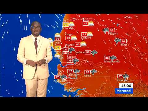 Bulletin météo du soir FRANCAIS du mardi 23 Juin 2026