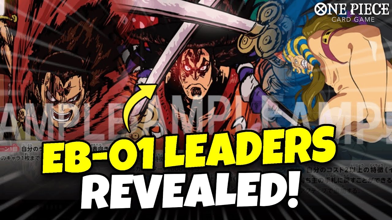 EB-01 leaders revealed! ALREADY?? - YouTube