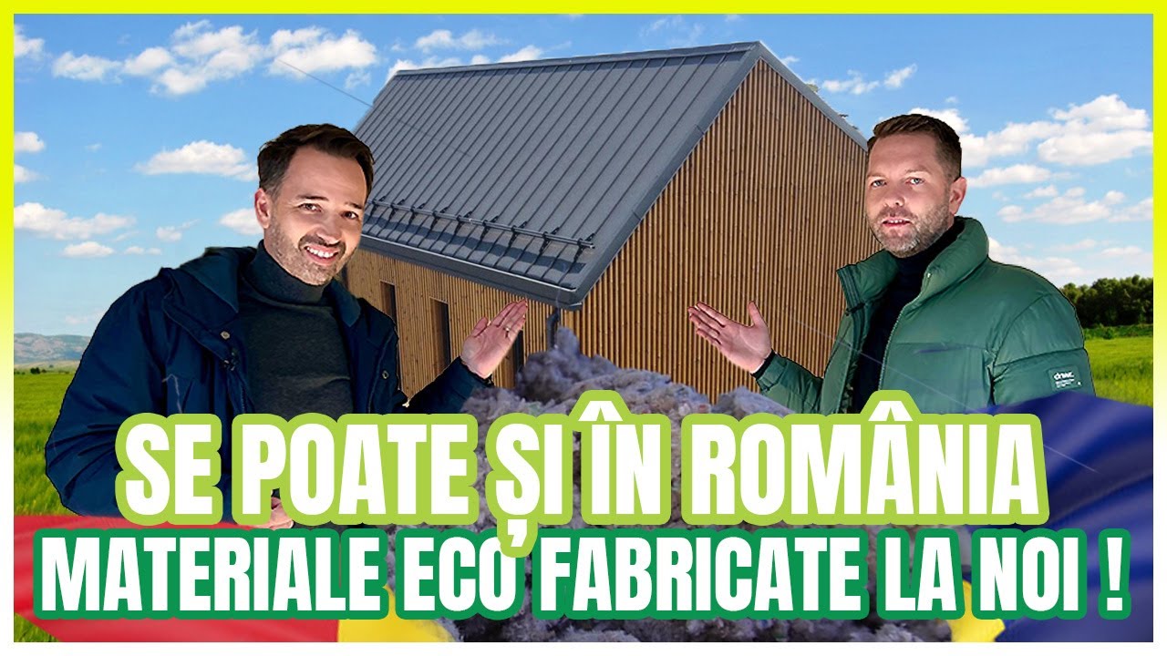 Se poate si la noi! Materiale de constructii ecologice produse in Romania - YouTube