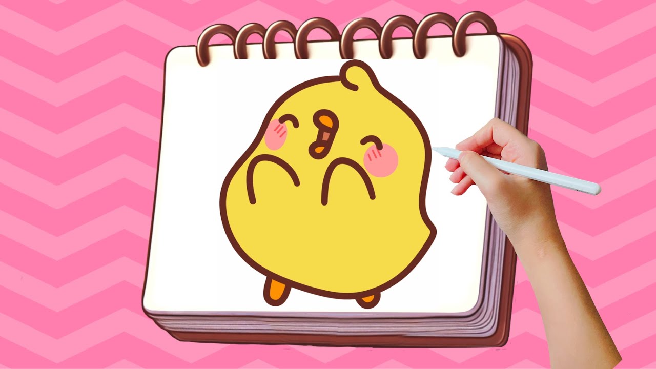 Drawing the CUTEST Piu Piu Chick EVER! (Step by Step Tutorial) - YouTube