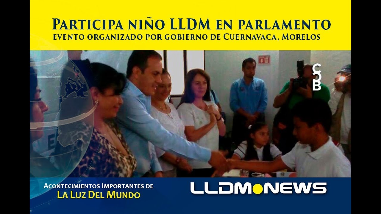 Participa niño LLDM en parlamento, evento organizado por gobierno de ...
