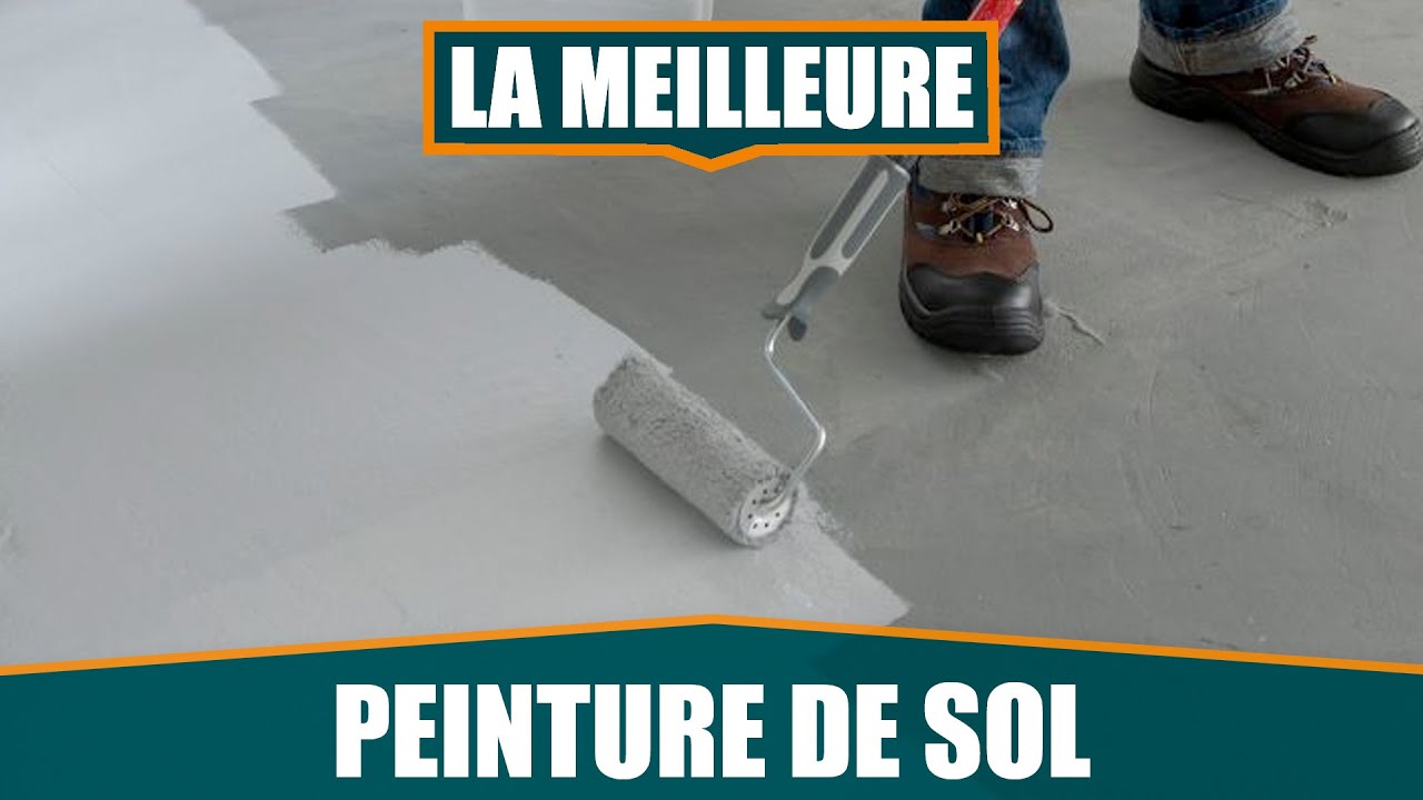LA MEILLEURE PEINTURE DE SOL BÉTON / CIMENT / BOIS - WO-WE W700 - YouTube