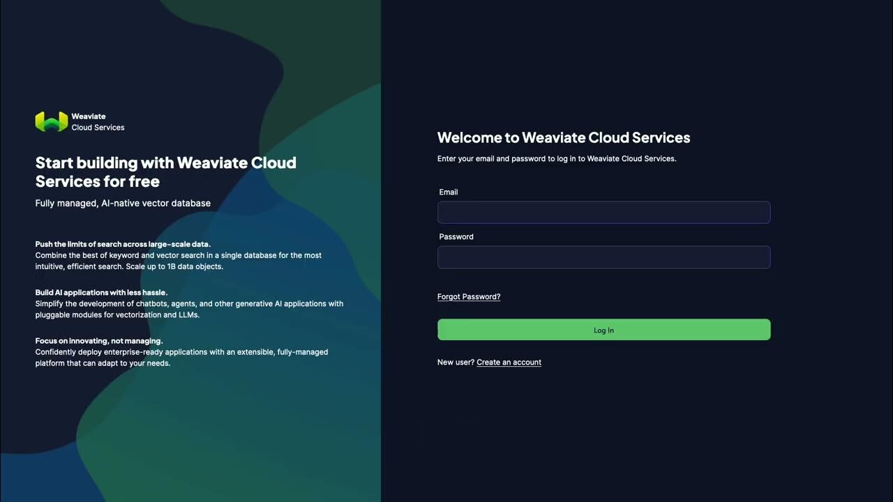 Getting Started with Weaviate Vector Databases on Volt Vectors - YouTube