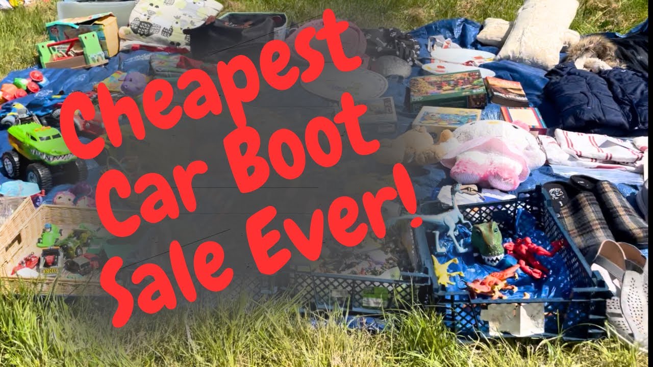 The Best Car Boot Sale of The Year!! Crazy Profit Made 🤯🤯 - YouTube