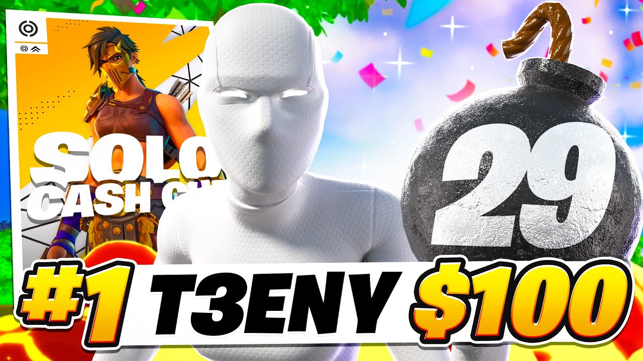 HOW I GOT A 29 KILL WIN EU SOLO CASH CUP FINALS ($100) 🏆 - YouTube
